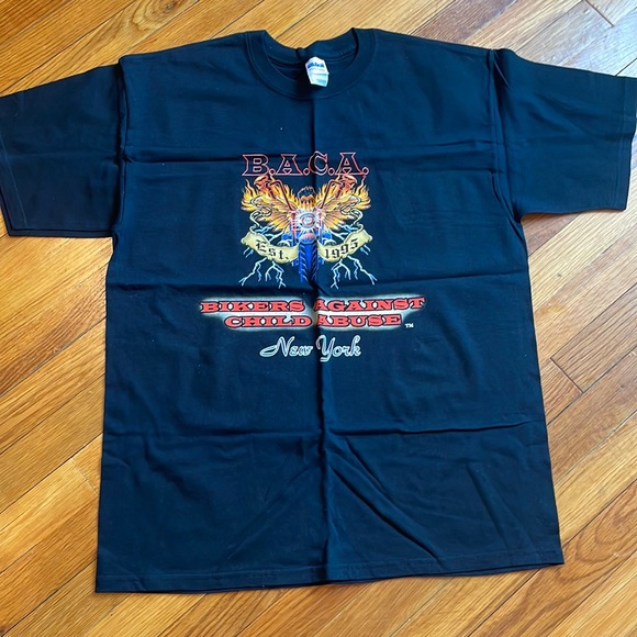 Gildan | Shirts | Baca Bikers Against Child Abuse Tshirt | Poshmark